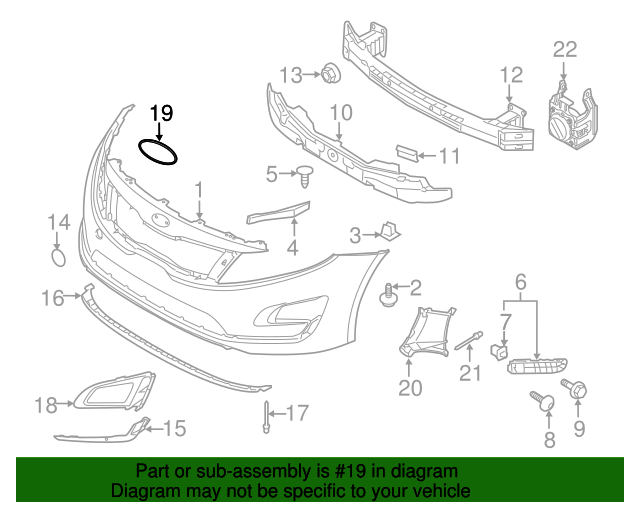 86318-3R500 - Emblem 2014-2022 Kia | Kia.Parts Store