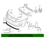 86591-4U500 - Valance Panel 2014-2016 Kia Optima | Kia Cheap Parts