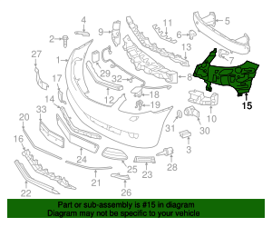 216-880-04-19 - Stiffener 2011-2014 Mercedes-Benz | Mercedes-Benz USA Parts