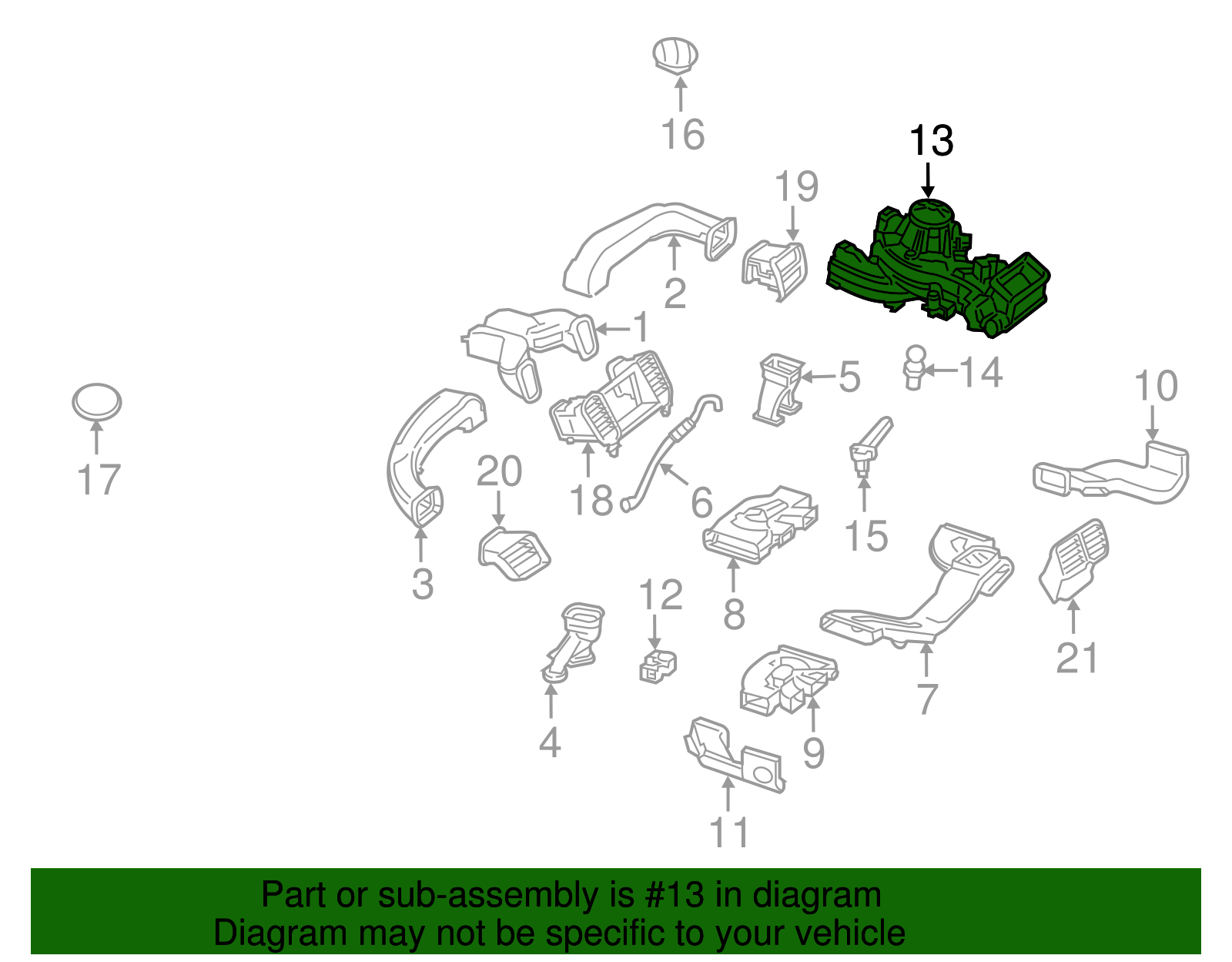 166-830-00-08 - Blower Assembly 2012-2023 Mercedes-Benz | AutoNation Parts