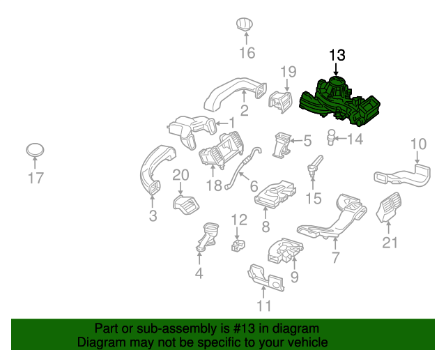 166-830-00-08 - Blower Assembly 2012-2023 Mercedes-Benz | Mercedes-Benz ...