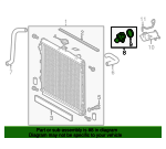 16031-0S010 - Water Inlet Sub-Assembly, With Thermostat 2007-2022 ...