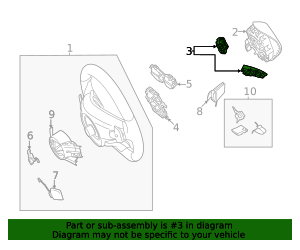 099-905-20-08 - Switch Assembly 2021-2023 Mercedes-Benz | Mercedes-Benz ...