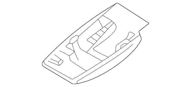 2021-2024 Toyota Sienna Interior Rear View Mirror Cover 86466-08010 ...