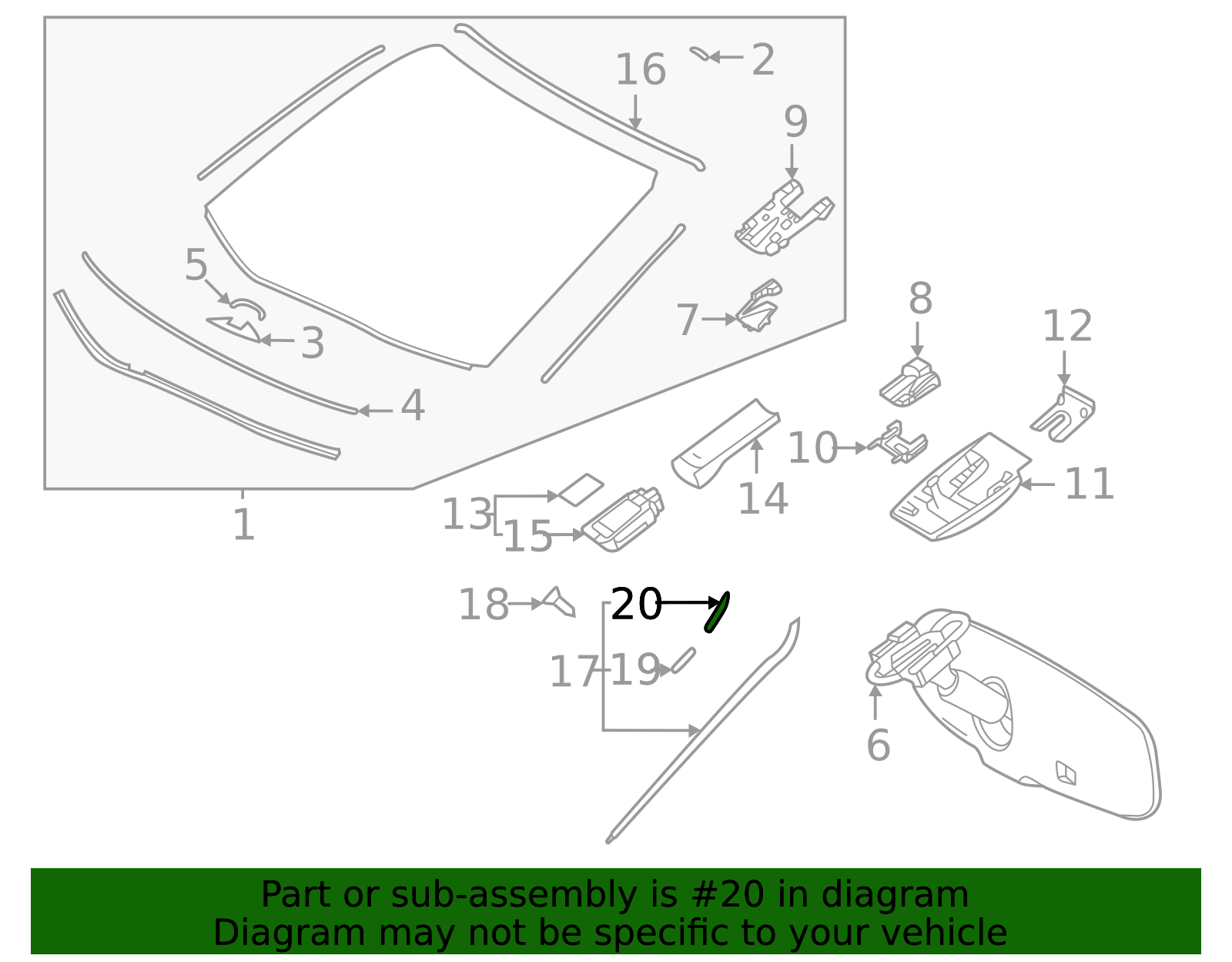 75546-08010 - Side Molding Retainer 2021-2024 Toyota Sienna | Longo ...