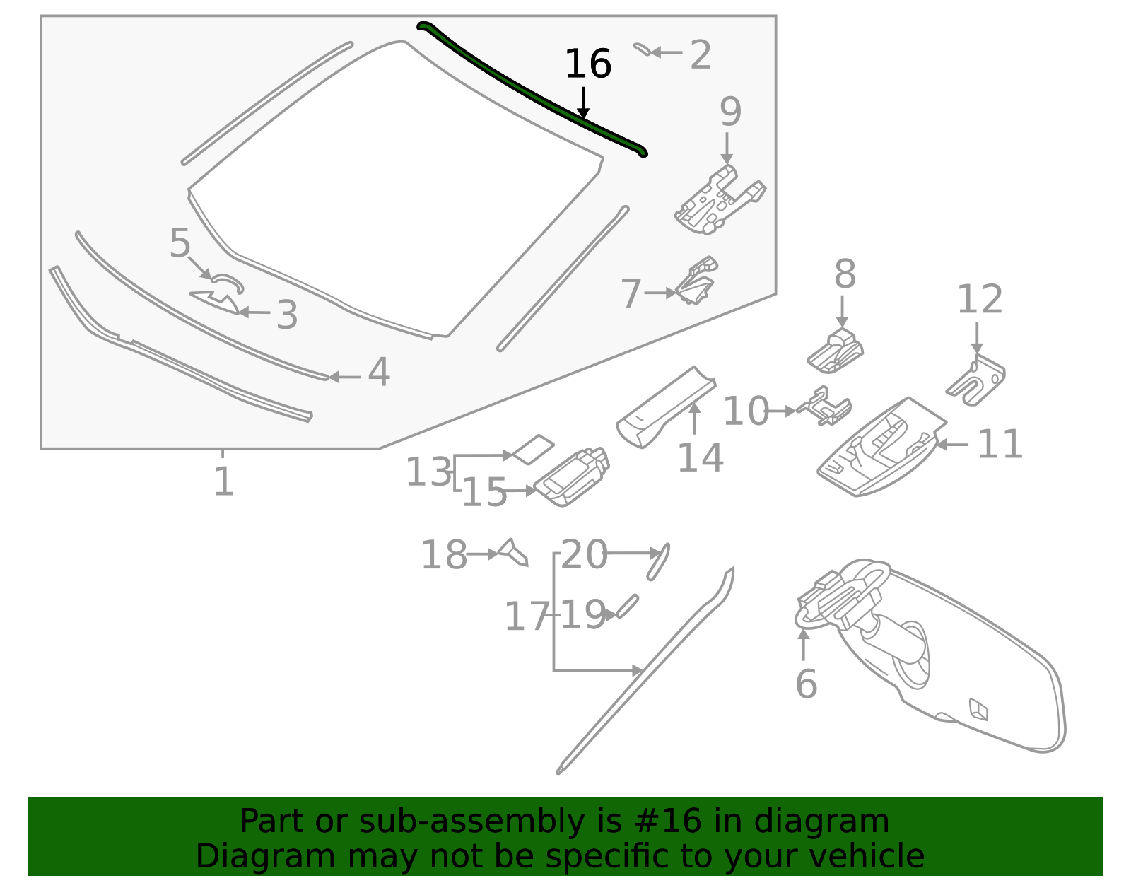 75531-08030 - High-Quality Upper Molding for 2021-2024 Toyota Sienna ...