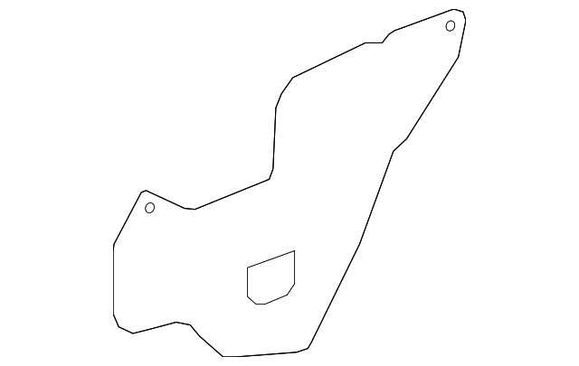 72861-T7A-000 - Water Shield 2016-2022 Honda HR-V | Honda Parts Online