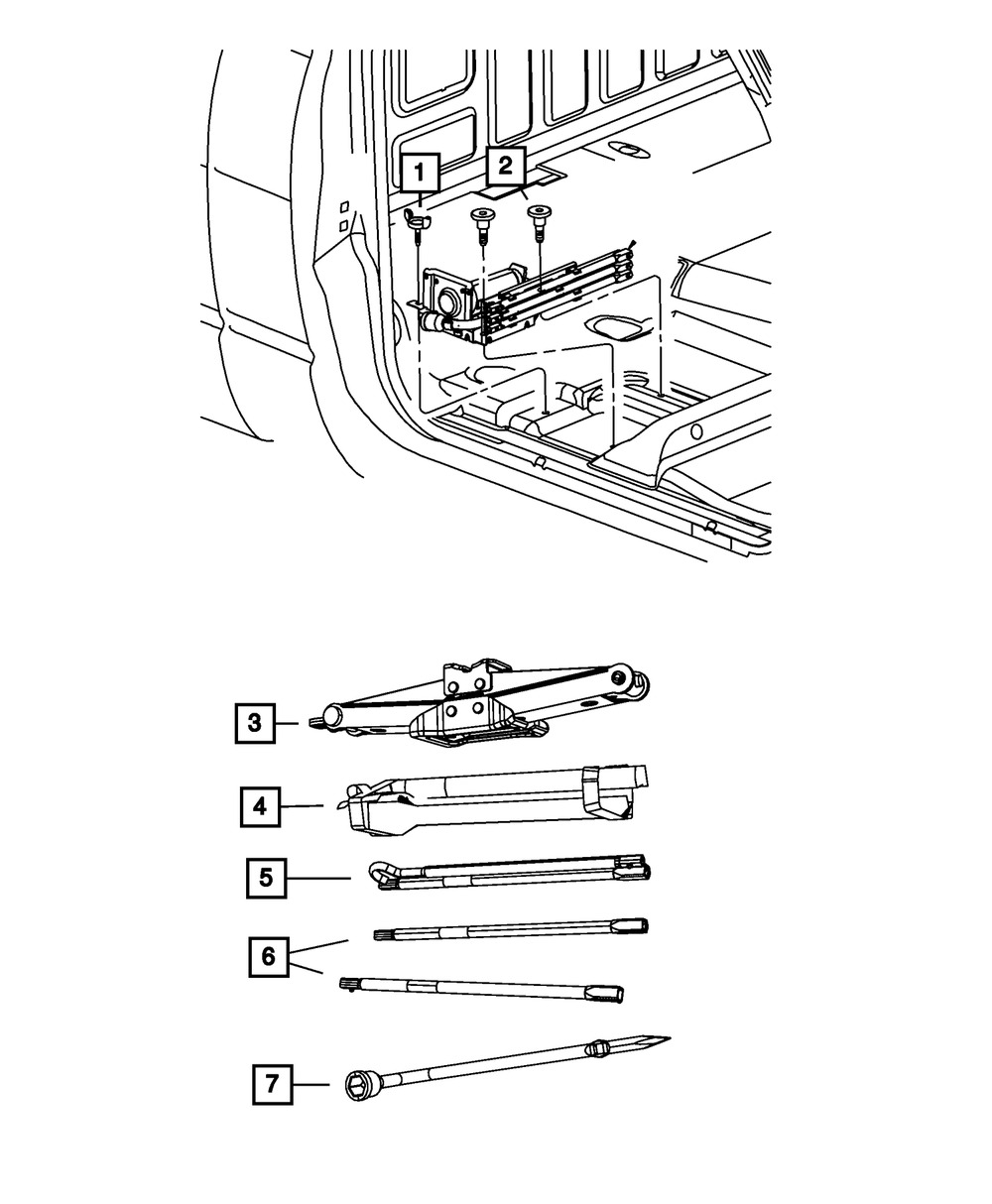 2006-2025 Mopar Jack Handle Extension 68541122AA | Prestige CDJR Parts