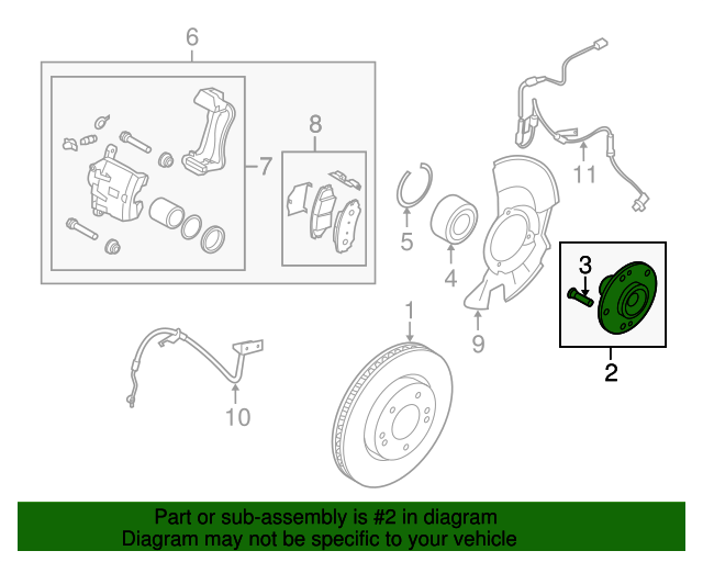 2010-2019 Kia OEM NEW 10-19 Kia Soul EV Soul Front Left Or Right Wheel ...