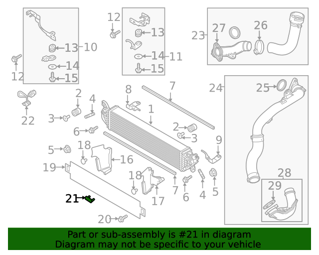 2016-2024 Mazda Screen Clip SH3N-13-557A | QuirkParts