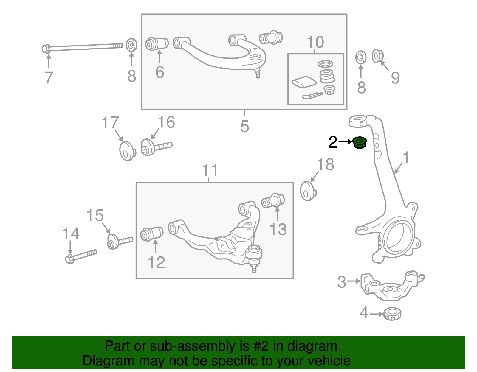 2006-2024 Toyota Lower Ball Joint Castle Nut 90171-A0001 | Toyota Parts ...