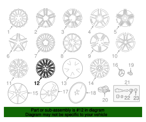 Genuine OEM Wheel AMG 5-Spoke 48.3 Cm (19 Inch) | 231-401-17-02-7X25 ...