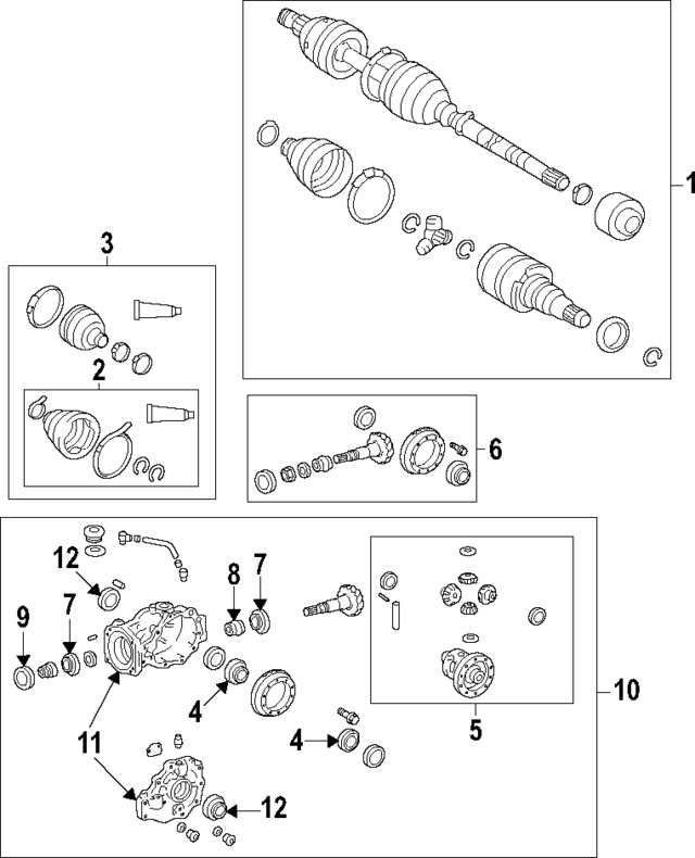 90311-54006 - Differential Pinion Seal 2006-2024 Toyota | Ourisman ...