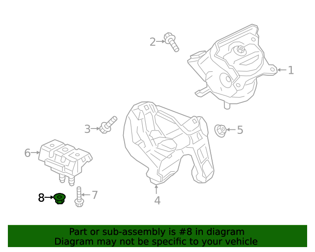 11548144 GM Multi-Purpose Nut | GM Parts Store