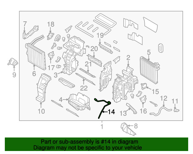 97173-B0000 - Drain Hose 2018 Kia Forte | Kia.Parts Store