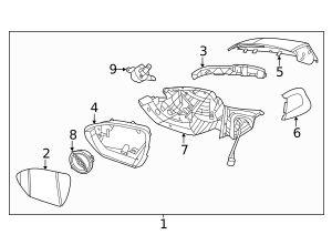 Genuine Housing for 2022 Hyundai Tucson | Part# 87615-CW010 | Hyundai ...