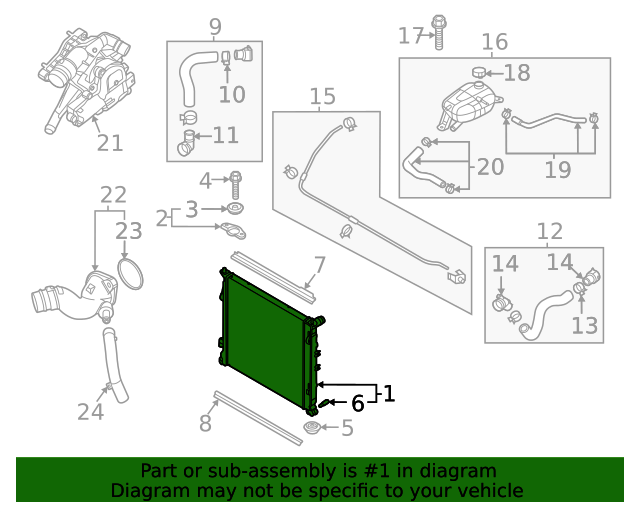 97200-28101 - Heater Assembly 1990-1995 Hyundai | AutoNation Parts