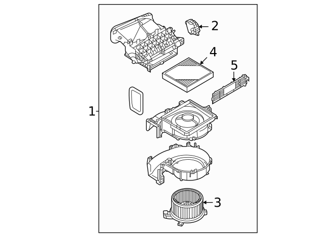7803A165 - Cabin Air Filter 2022-2024 Mitsubishi | Mitsubishi Direct Parts