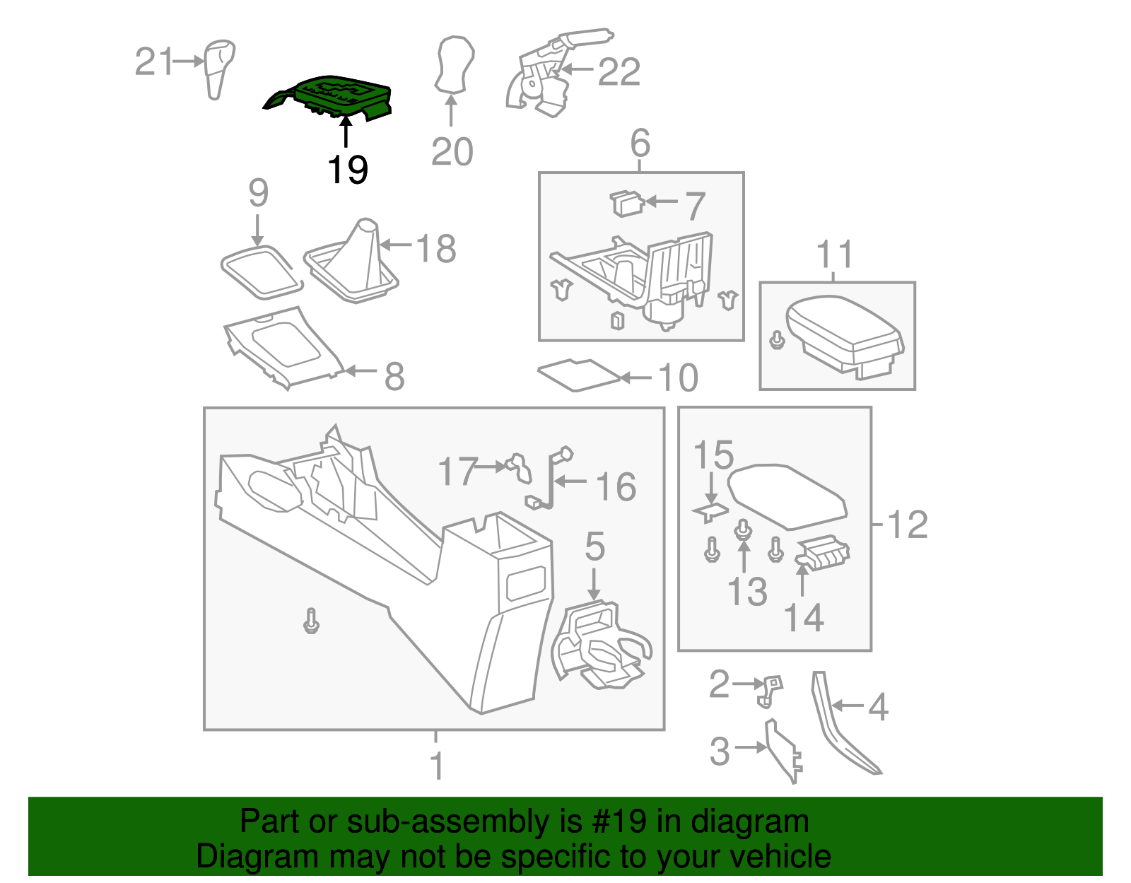 2009-2013 Toyota Corolla Shift Indicator 35907-12281 | Toyota Parts Center