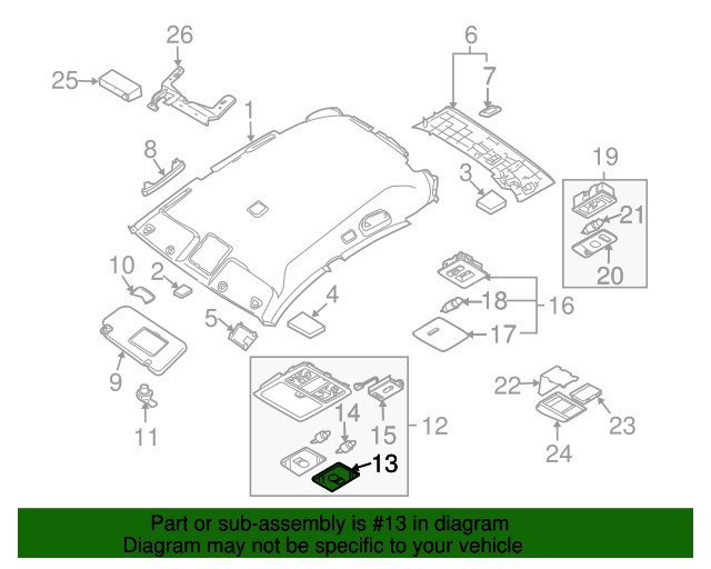 2003-2008 Infiniti Lens 26442-AL500 | Infiniti of Orland Park