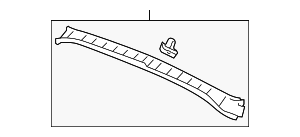 2010-2015 Honda Upper Trim Panel 84433-TP6-A01ZA | Honda Parts Cheap