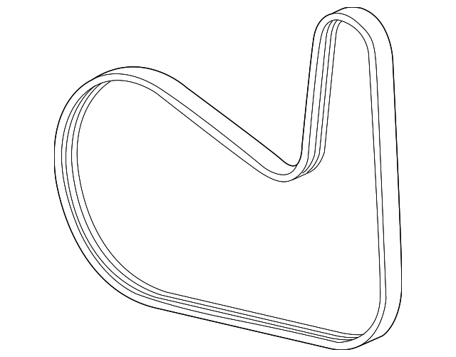 2019-2021 GM Serpentine Belt 55488926 | GMPartsDirect.com