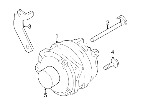 Alternator for 2009 Nissan Murano | QuirkParts