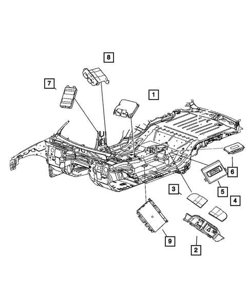 Modules for 2007 Jeep Commander | Mopar Genuine Parts