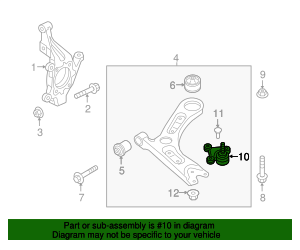 Genuine Lower Ball Joint for 2015-2017 Hyundai | Part# 54530-C1000 ...