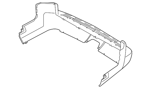 Genuine OEM Bumper Cover Part# LR015463 Fits 2010-2016 Land Rover LR4 ...