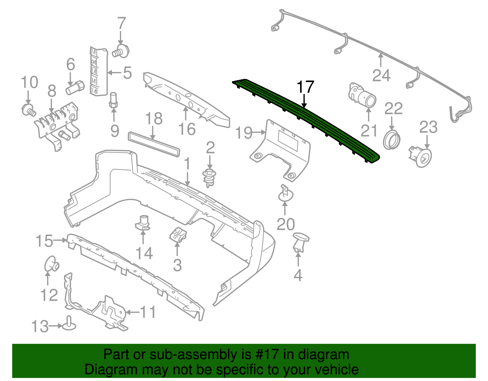 2005-2016 Land Rover Step Pad DOE000011PCL | OEM Parts Online