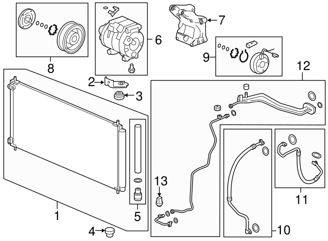 2015-2020 Acura TLX Pipe Assembly 80321-TZ3-A51 | Acura Parts World