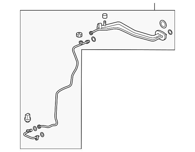 2015-2020 Acura TLX Pipe Assembly 80321-TZ3-A51 | Acura Parts World