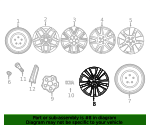 52970 K0000 - Wheel Cover 2020-2022 Kia Soul | Kia.Parts Store