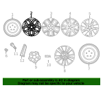 2020-2025 Kia Soul Wheel, Alloy 52910-K0100 | OEM Parts Online