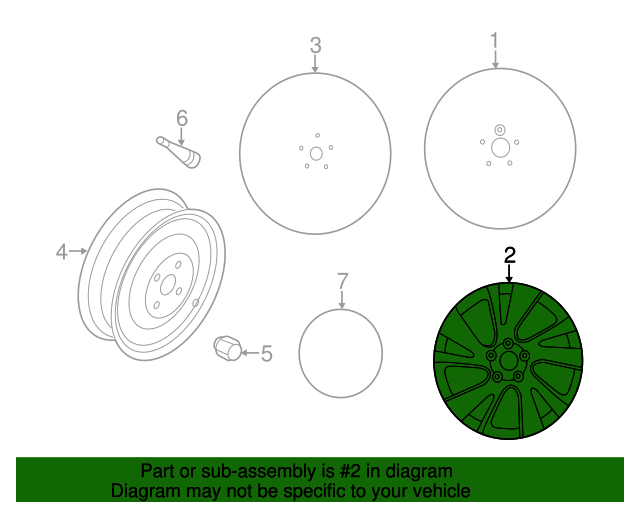 40300-9NB4A - Wheel, Alloy 2017-2020 Infiniti QX60 | Top Infiniti Parts