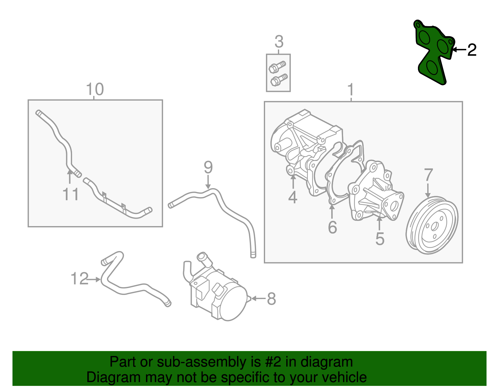 25130-25002 - Gasket 2006-2022 Kia | Kia.Parts Store