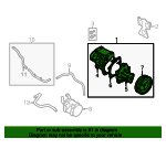 25100-2G800 - Water Pump Assembly 2011-2016 Kia Optima | Kia.Parts Store