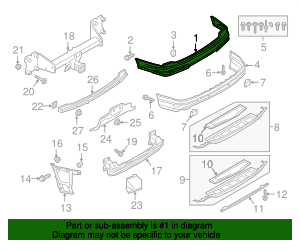 2017-2020 Audi Upper Cover 4M0-807-511-GRU | Audi USA Parts