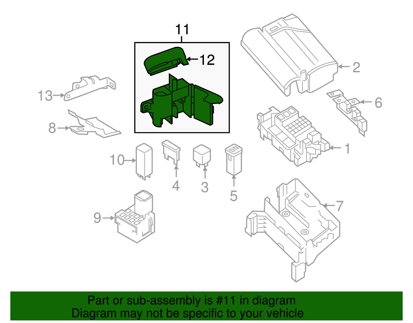 2009-2018 Volkswagen Junction Block 1K0-937-517 | OEM VW Parts Haus