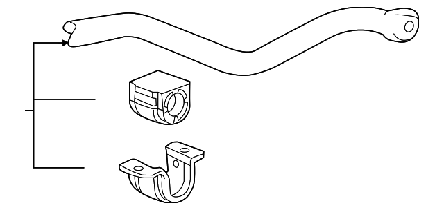84458198 - Front Stabilizer Shaft 2016-2023 Chevrolet Camaro ...
