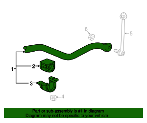 84458198 - Front Stabilizer Shaft 2016-2023 Chevrolet Camaro ...