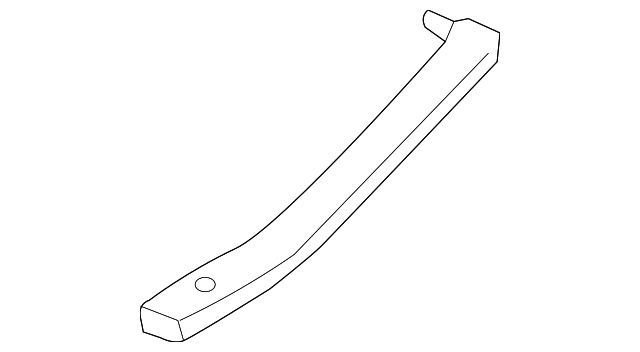 8R0-805-528-A - Radiator Support Panel Brace 2009-2017 Audi ...