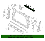 2009-2017 Audi Sight Shield 8R0-121-292-B | OEM Parts Online