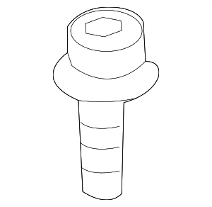 N-911-757-01 - Radiator Support Bolt 2013-2024 Audi | Audi OEM Parts