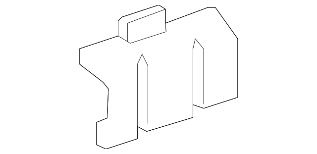 004-994-71-45 - Sliding Door Trim Panel Clip 2014-2023 Mercedes-Benz ...