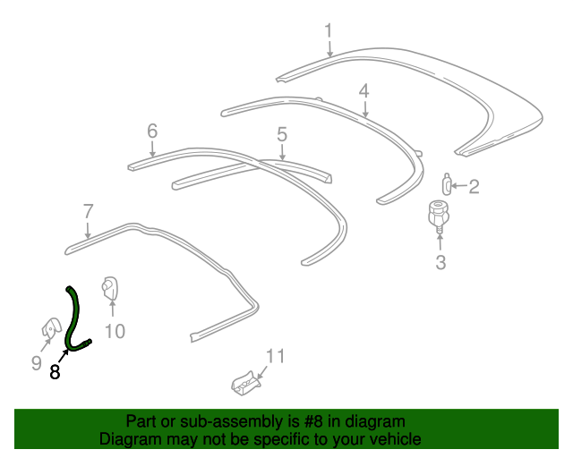 Genuine Drain Hose for 1999-2012 Porsche Part# 986-514-241-00 ...