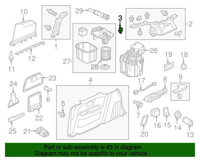 84134-TK8-A01ZC - Cap, R Quarter Pillar Garnish*YR400L* (Sienna Beige ...