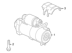 2008-2020 GM Starter, Remanufactured 19180528 GM | GMPartsDirect.com