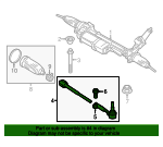 32106858737 - 2014-2019 BMW Tie Rod Assembly (32-10-6-858-737) | BMW of ...